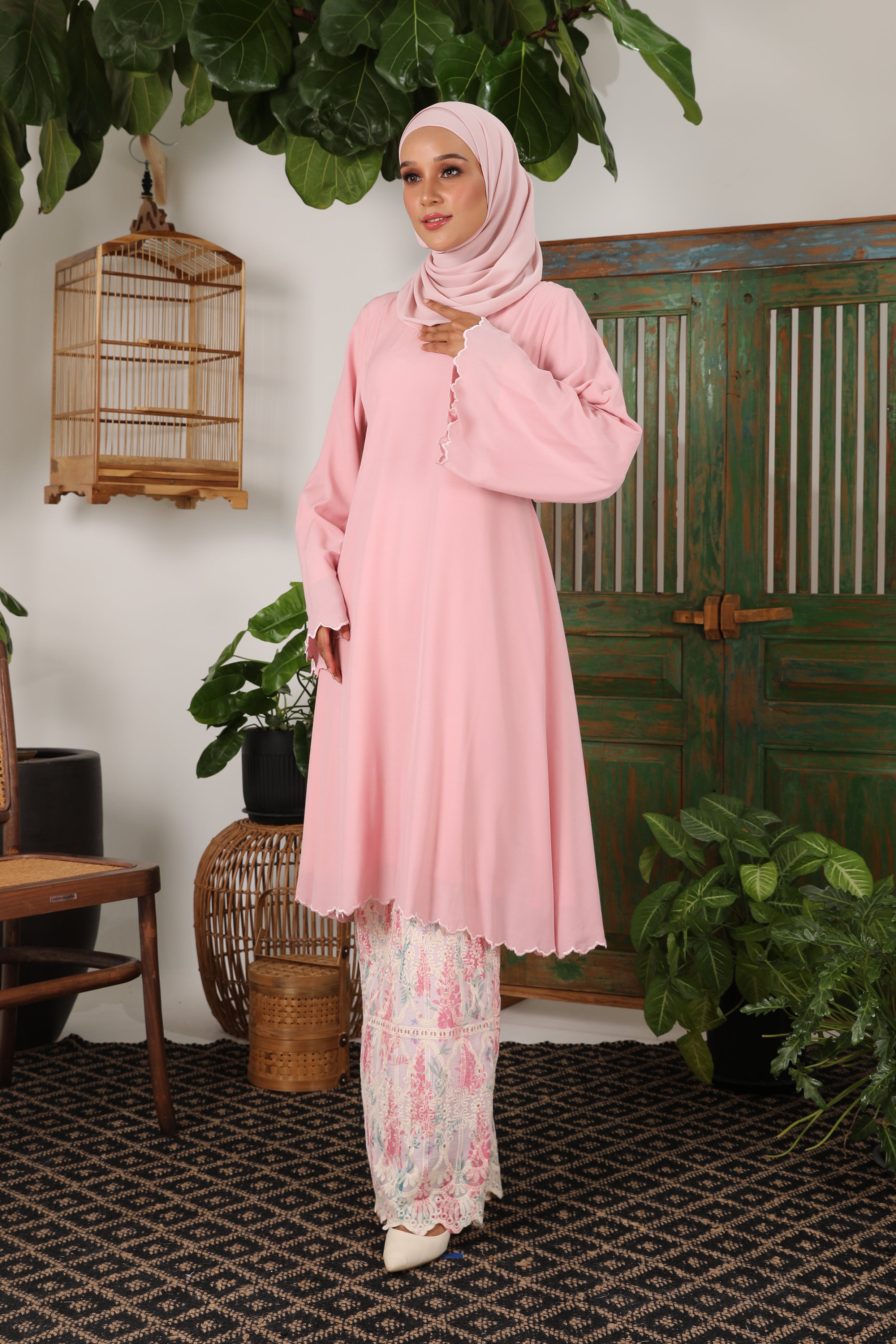 DIA Kurung Women - Mauvelous Pink – Hollakidz