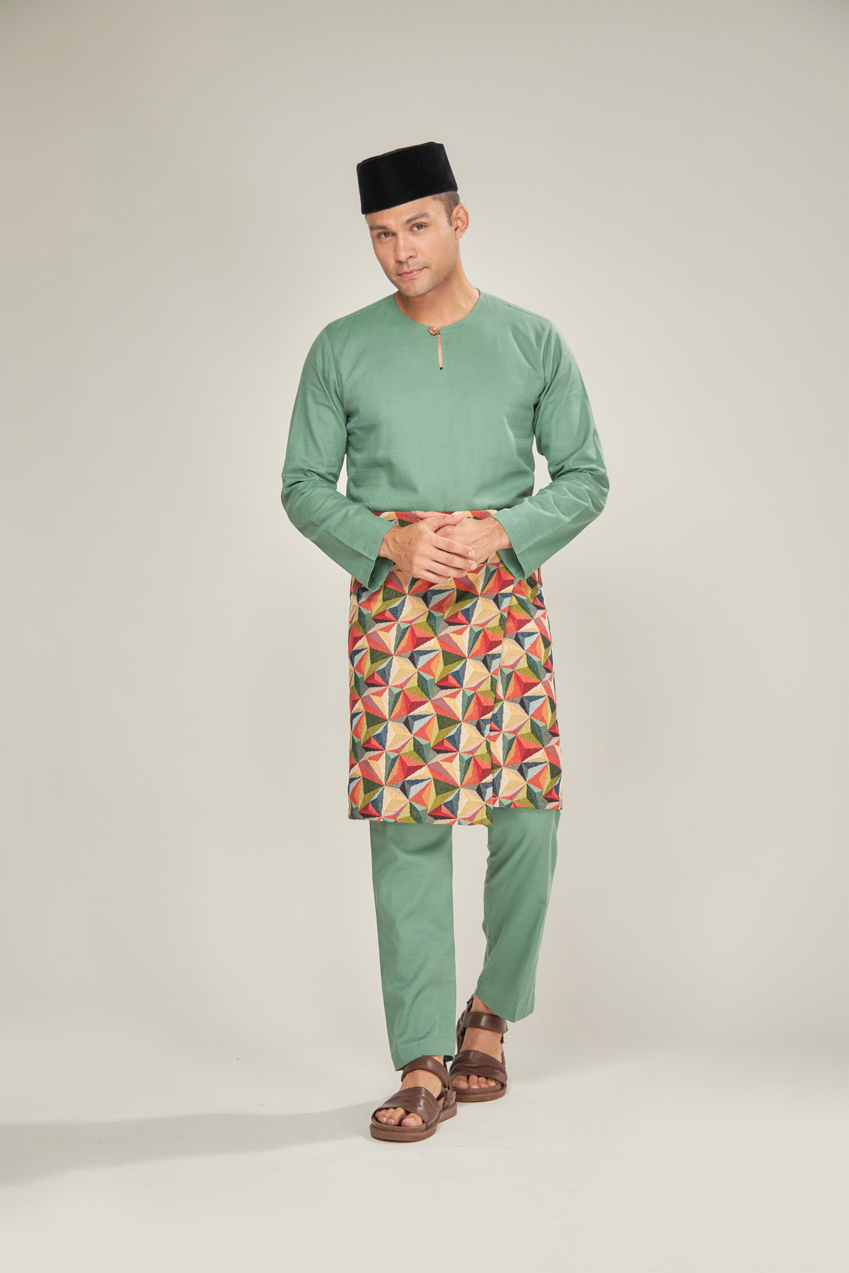 HOLLAKIDZ ELHAN Baju Melayu Men - Castleton Green – Hollakidz