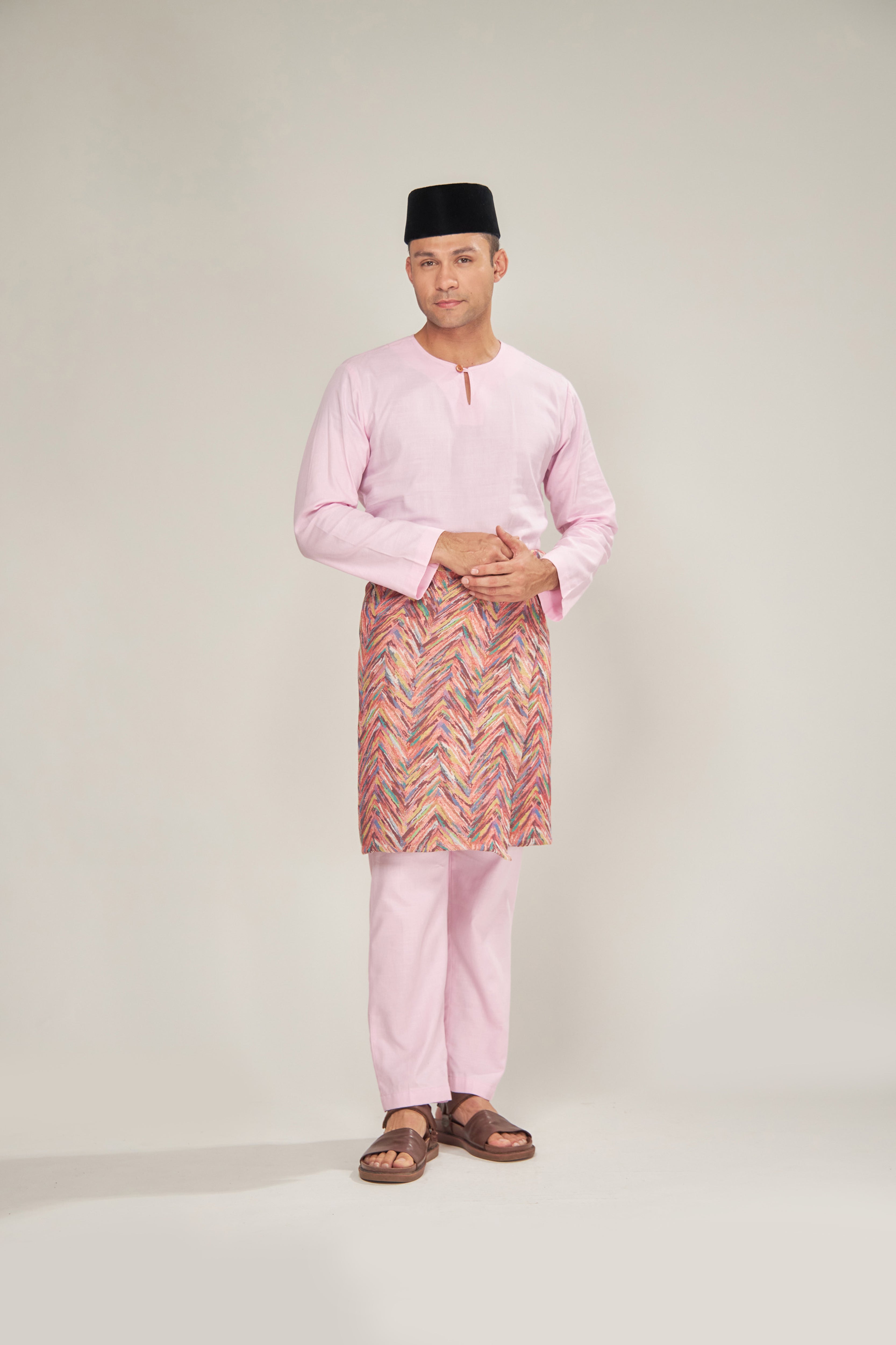 ELHAN Baju Melayu Men - Classic Rose – Hollakidz