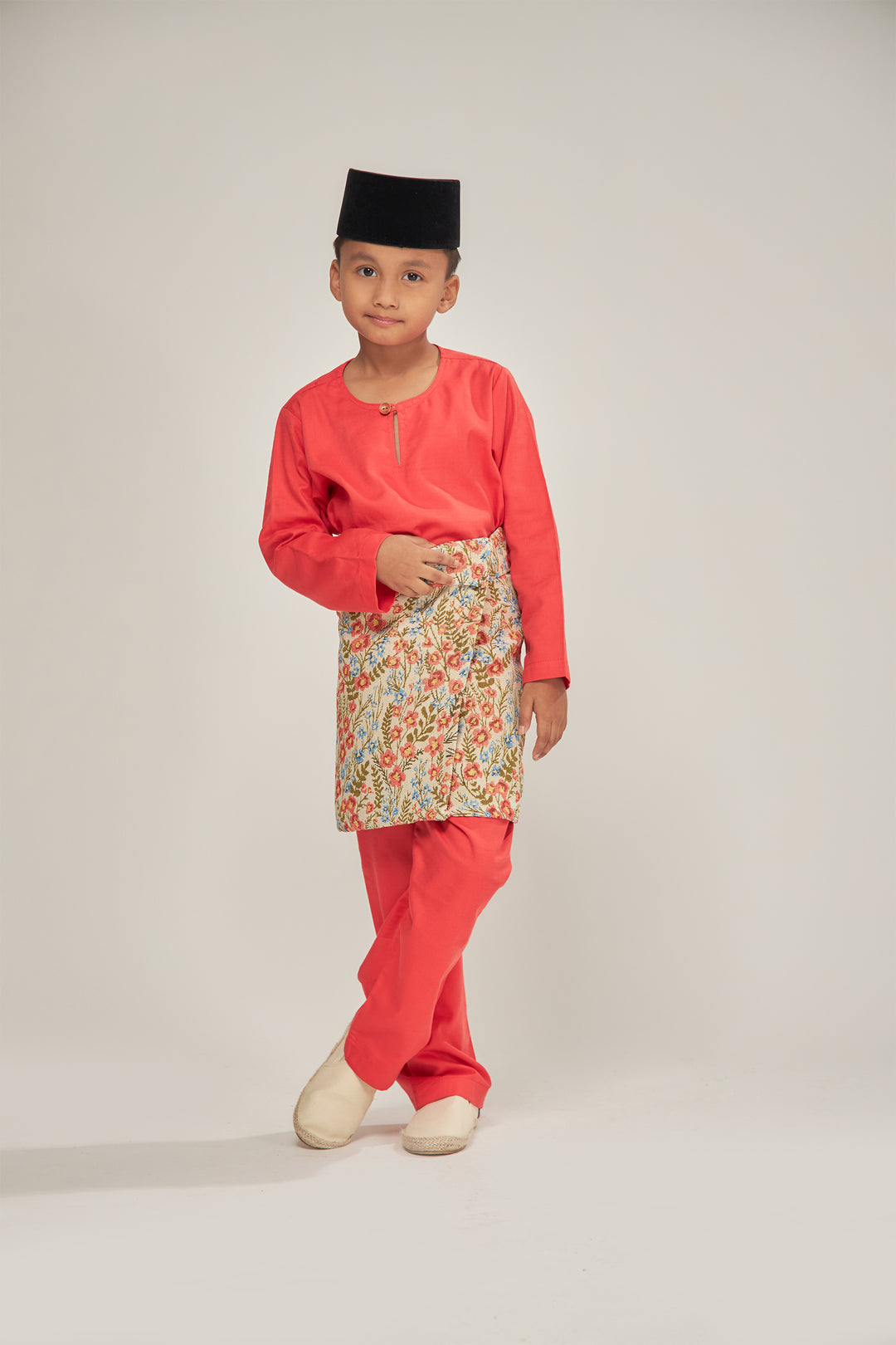 ELHAN Baju Melayu - Crimson Apple – Hollakidz