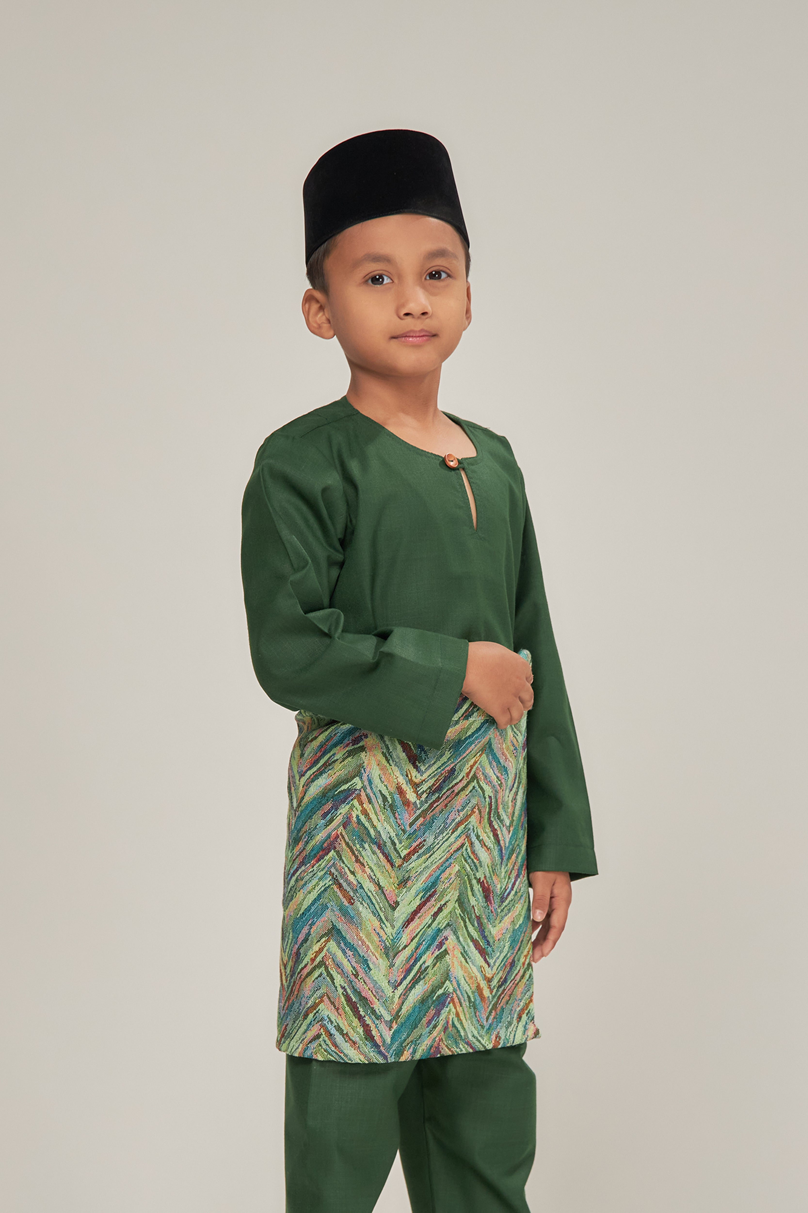 ELHAN Baju Melayu - Forest Green – Hollakidz